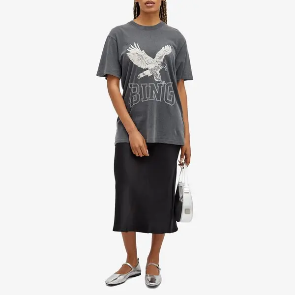 ANINE BING Lili Retro Eagle T-shirt