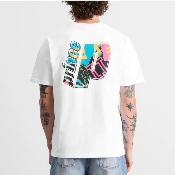 LES DEUX Prince P T-shirt - White