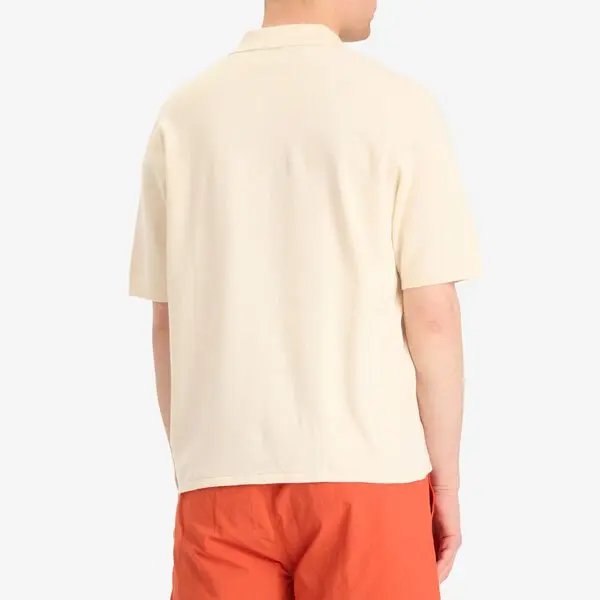 Norse Projects Rollo Full Button Knit Polo