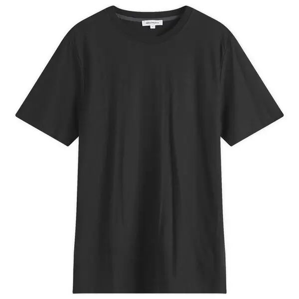 Norse Projects Jakob Crepe Logo T-shirt - Black