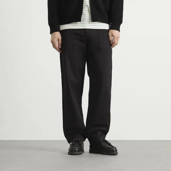 Universal Works Fatigue Pant - Black