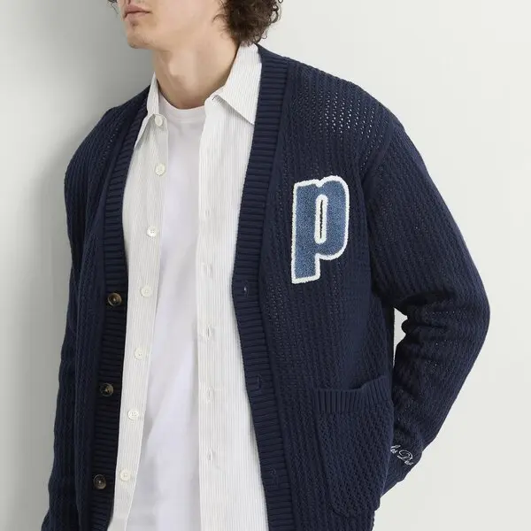 LES DEUX X Prince Lace Knitted Cardigan