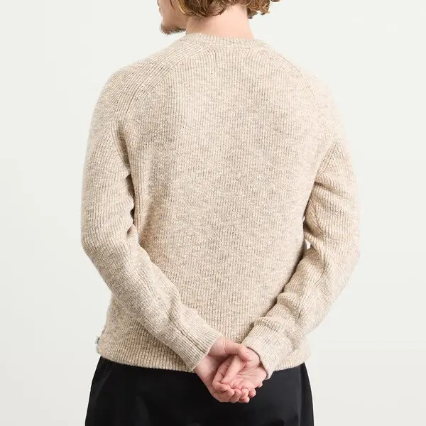 Nn07 Jacobo Boucle Jumper - White Pepper