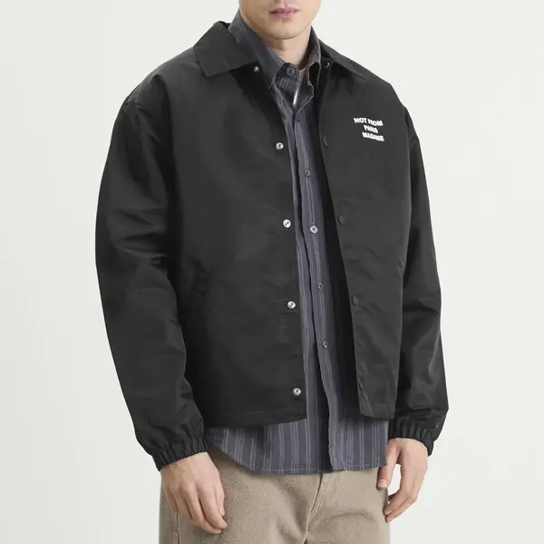 Drole De Monsieur Slogan Coach Jacket