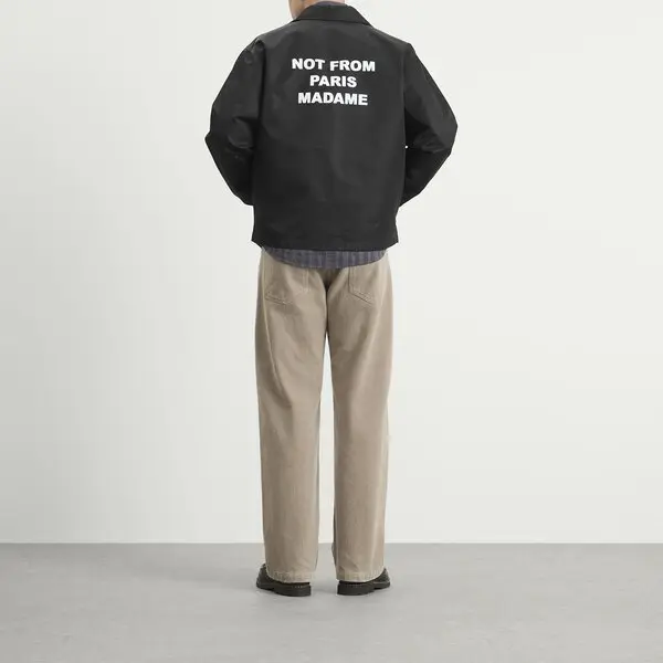 Drole De Monsieur Slogan Coach Jacket