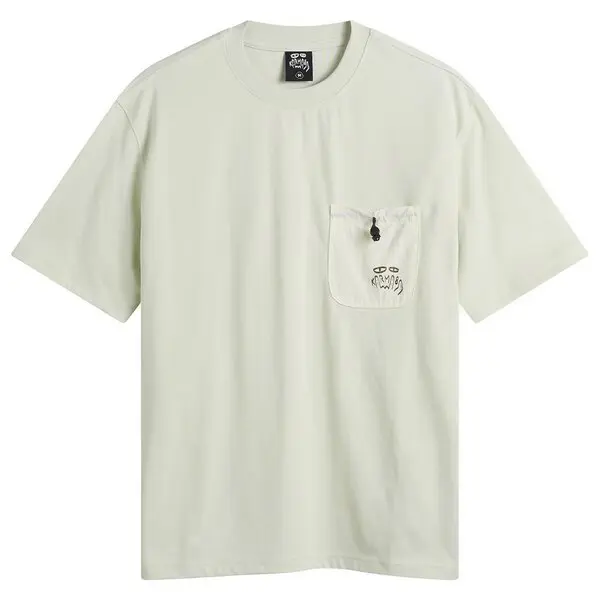 KARMA8A Front Pocket T-shirt - White
