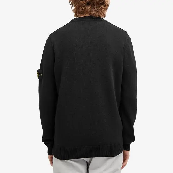 Stone Island Reverse Seam Lambswool Crew Neck Jumper