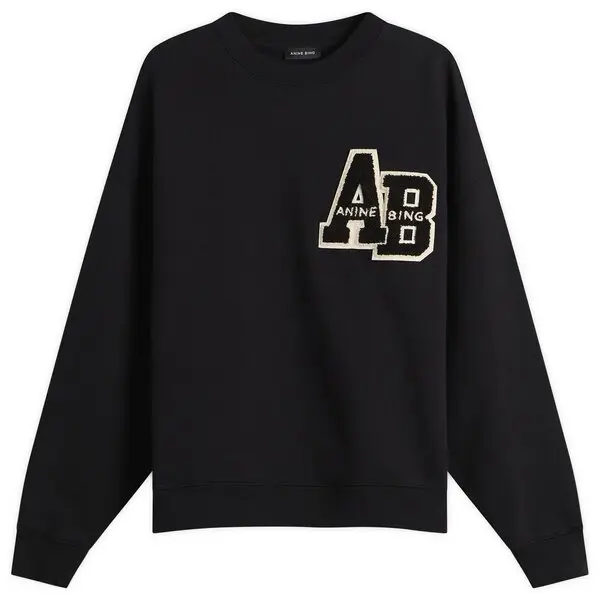 ANINE BING Miles Sweatshirt - Black