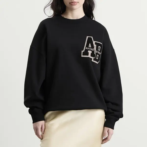 ANINE BING Miles Sweatshirt - Black