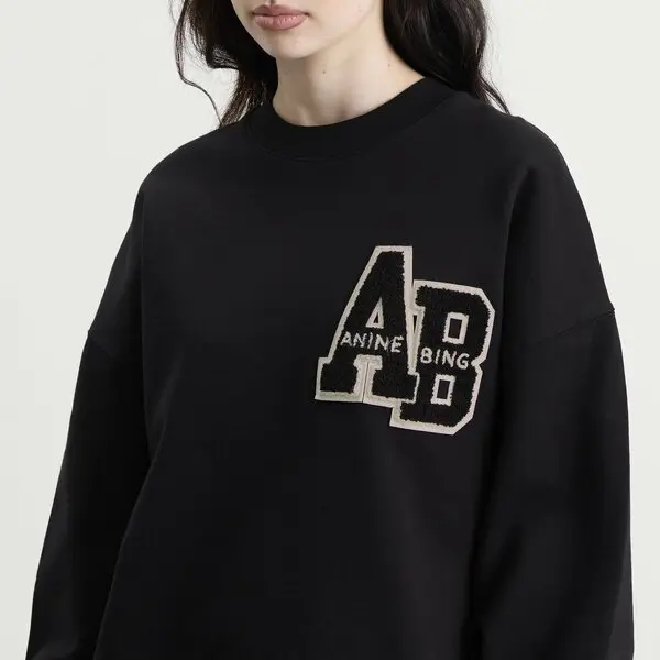 ANINE BING Miles Sweatshirt - Black