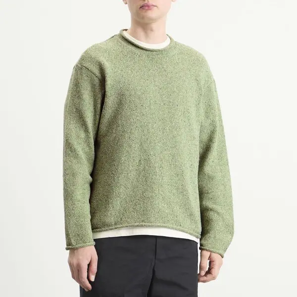 Folk Slouch Crew Jumper