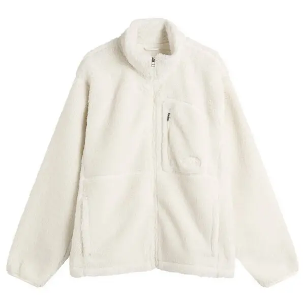 The North Face Heritage Extreme Pile Zip Jacket - White Dune
