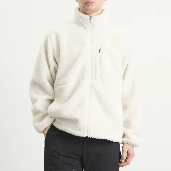 The North Face Heritage Extreme Pile Zip Jacket - White Dune