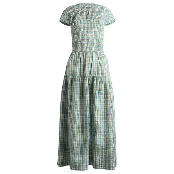 DAMSON MADDER Ebba Midi Dress - Multi