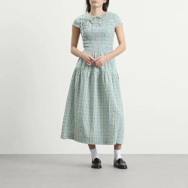 DAMSON MADDER Ebba Midi Dress - Multi