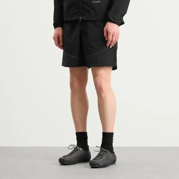 AND WANDER X Roa Ripstop Wind Shorts