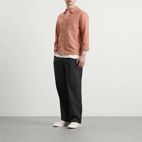Folk Wide Fit Trouser - Charcoal