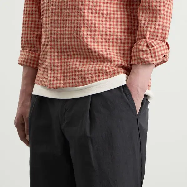 Folk Wide Fit Trouser - Charcoal