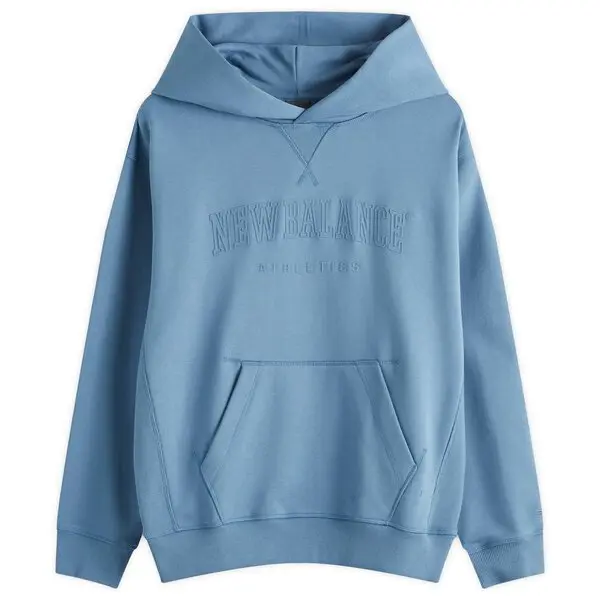 NEW BALANCE Graphic Hoodie - Heron Blue