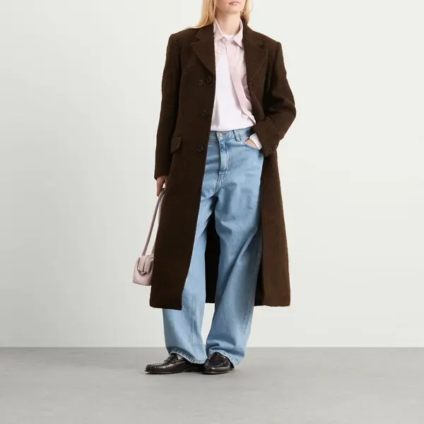 DUNST Wool Boucle Coat