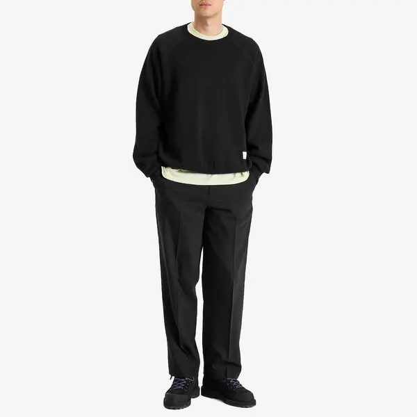 UNIFORM EXPERIMENT Ue Jacquard Logo Knit Sweater