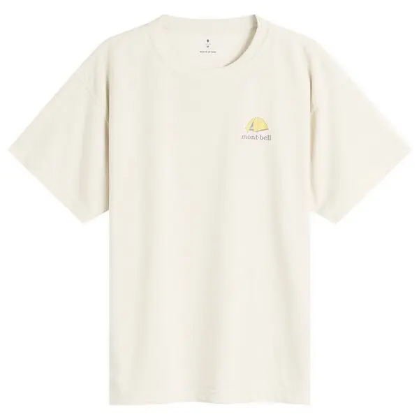 MONTBELL Mountain Camping T-shirt - Ivory