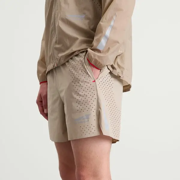 AND WANDER X Altra Ventilation Shorts - Beige