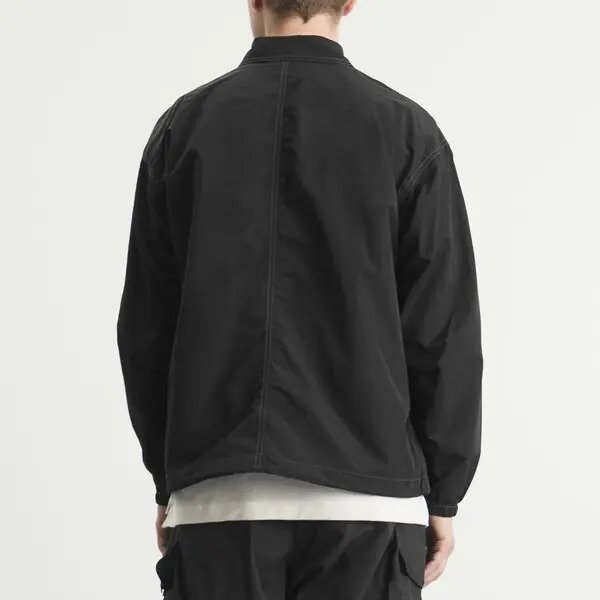 AND WANDER Crinkled Nylon Shirt Jacket