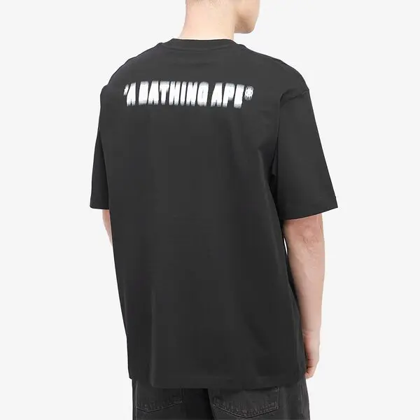 A BATHING APE Pixel Ape Head T-shirt