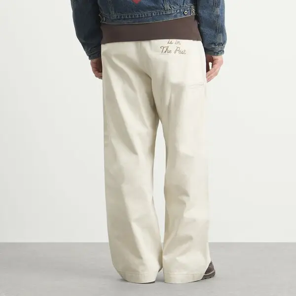 HUMAN MADE Double Pleated Wide Chino Pants