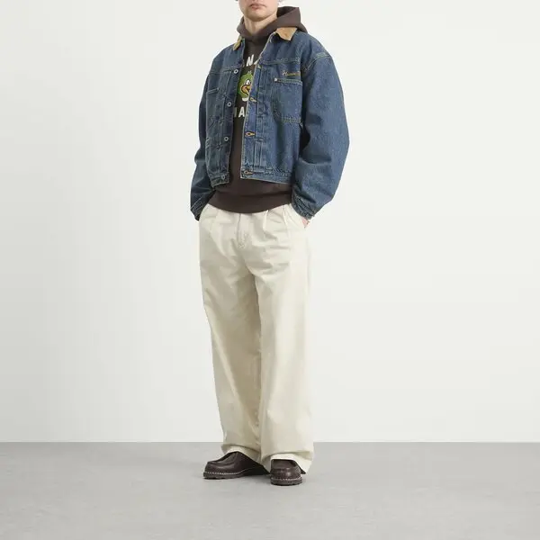 HUMAN MADE Double Pleated Wide Chino Pants