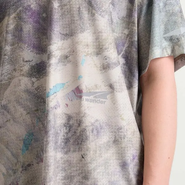 AND WANDER X Altra Graphic T-shirt - Beige