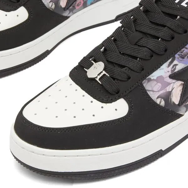 A BATHING APE Floral Patterned Sta 2 Sneaker