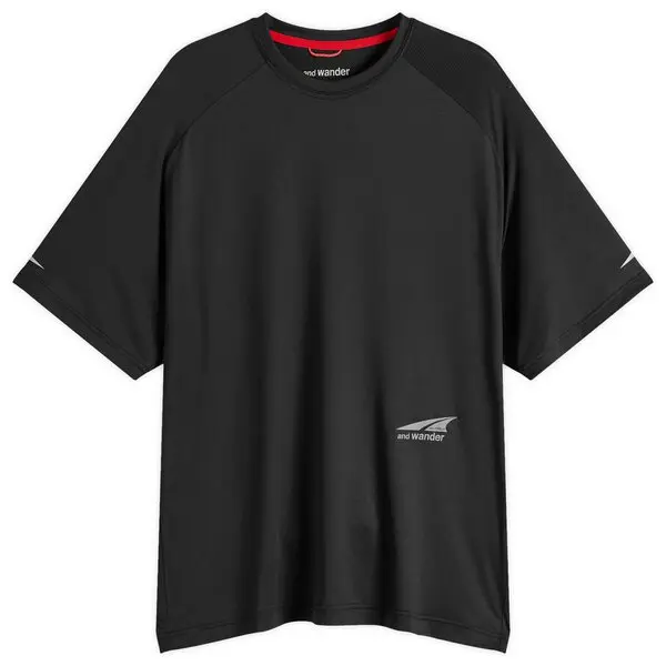 AND WANDER X Altra T-shirt - Black
