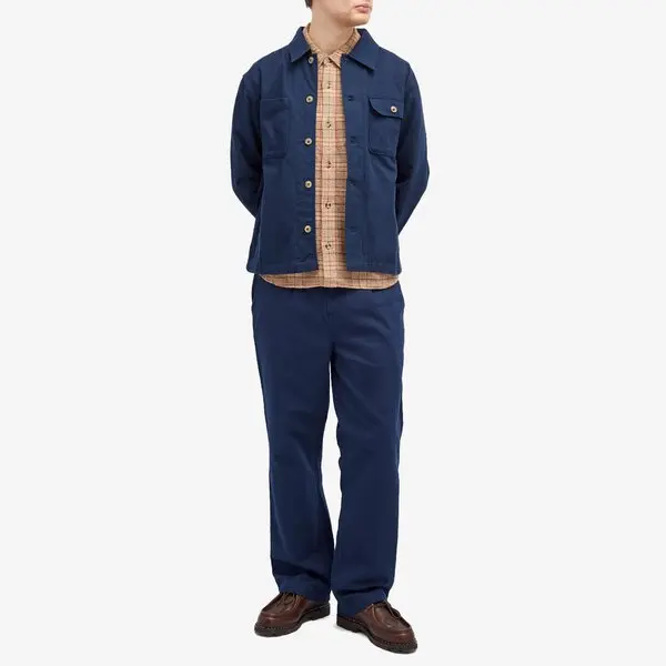 CORRIDOR Twill Pleated Trousers