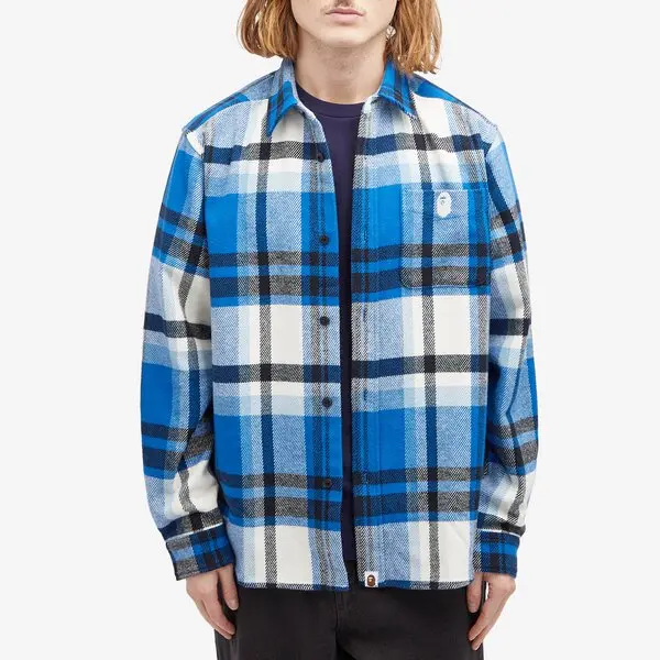 A BATHING APE Checked Overshirt