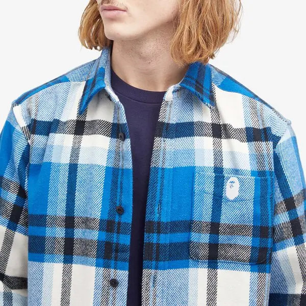 A BATHING APE Checked Overshirt