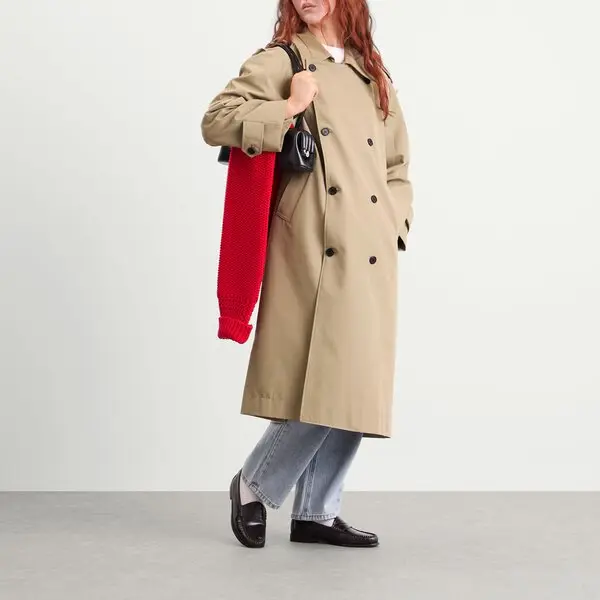 DUNST Oversized Trench Coat