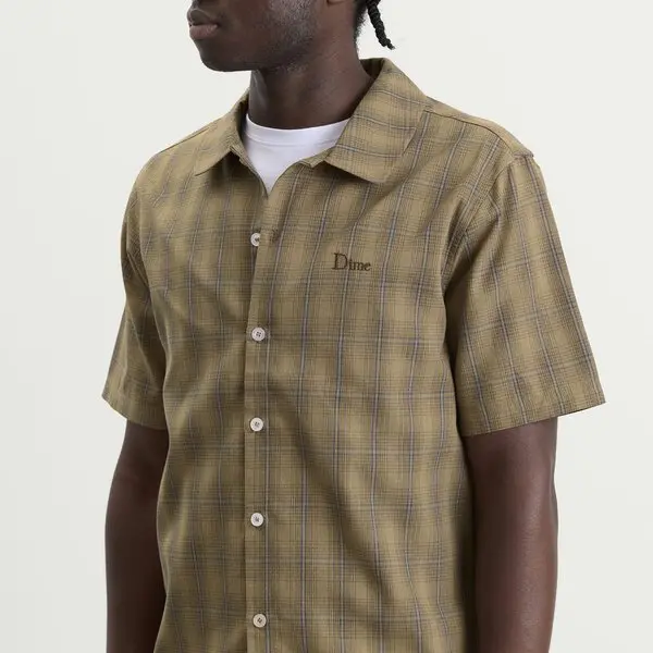 DIME Plaid Short Sleeve Shirt