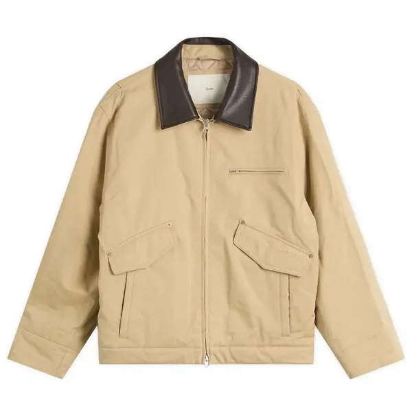 DUNST Canvas Work Jacket - Beige