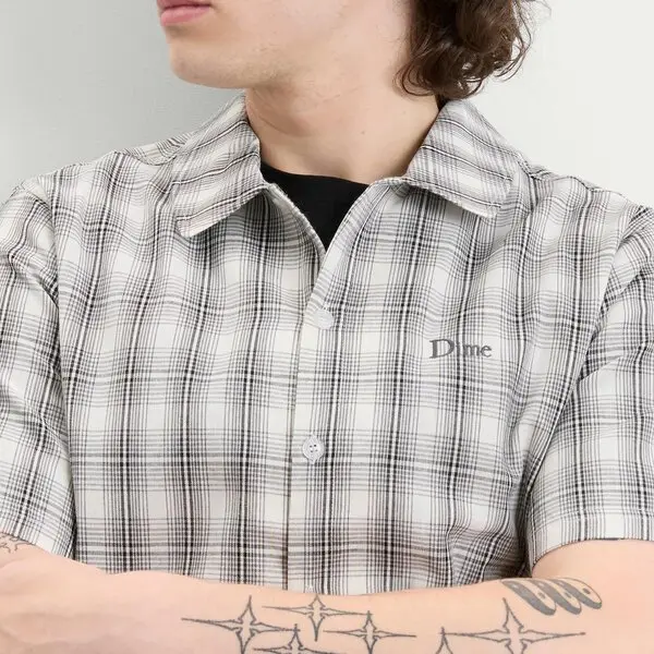 DIME Plaid Short Sleeve Shirt