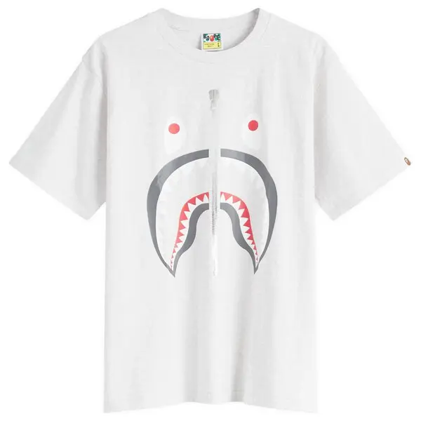 A BATHING APE Classic Shark T-shirt - Grey