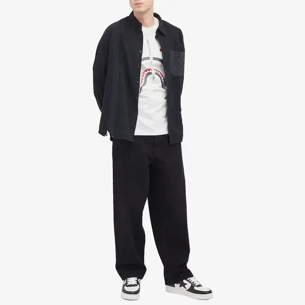 A BATHING APE Classic Shark T-shirt - Grey