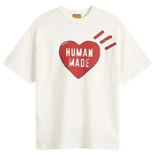 HUMAN MADE Red Heart T-shirt - White