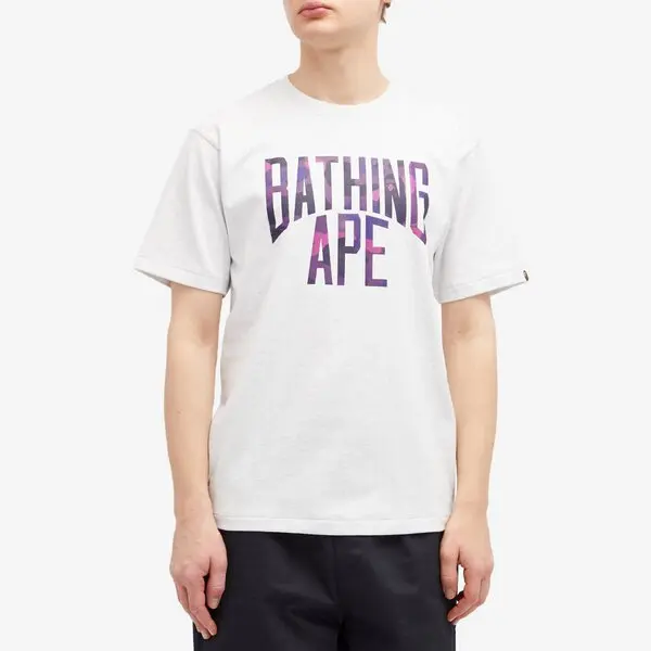 A BATHING APE Colour Camo T-shirt - Grey