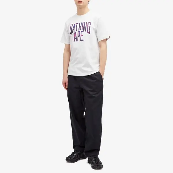 A BATHING APE Colour Camo T-shirt - Grey