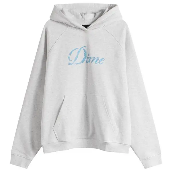 DIME Cursive Paper Cut Hoodie - Ash