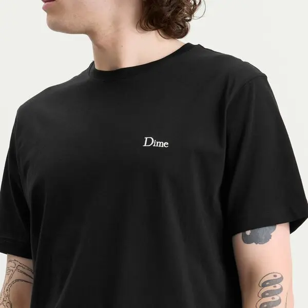 DIME Classic Logo T-shirt - Black