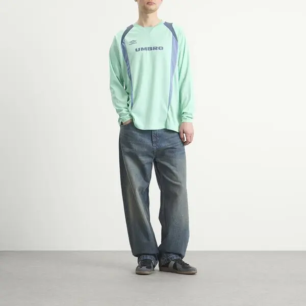 UMBRO Panelled Long Sleeve Jersey