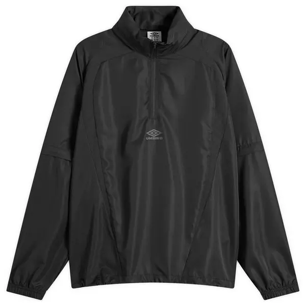 UMBRO Zip Off Sleeve Wind Jacket - Black